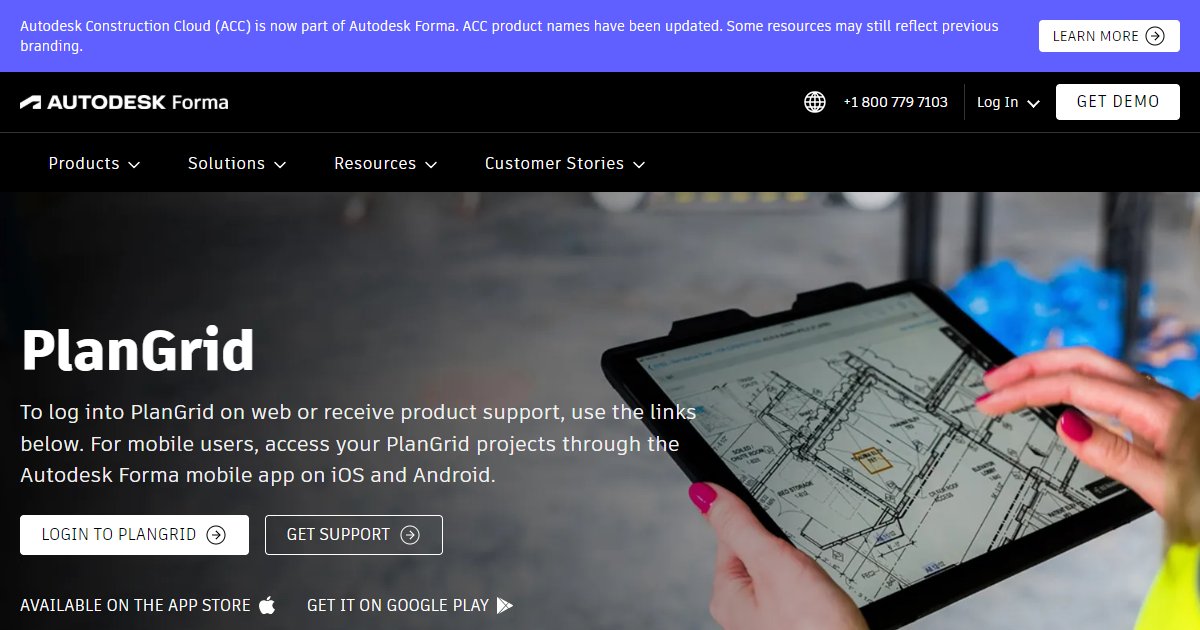 PlanGrid by Autodesk workflows & pricing - BIM Tools Hub