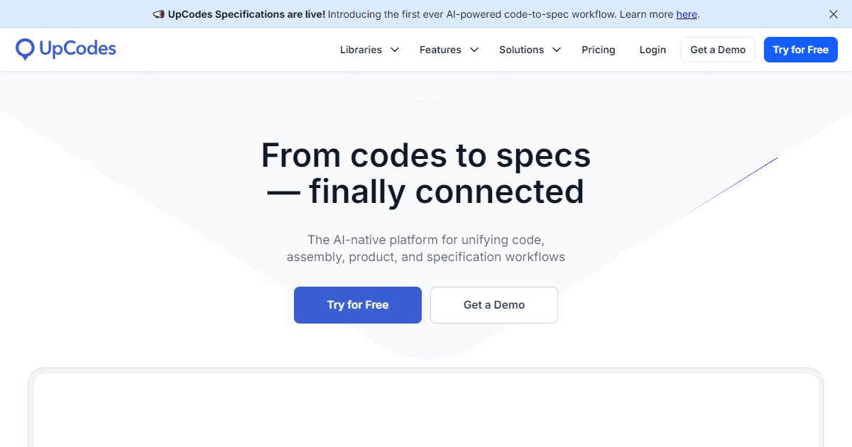 UpCodes pricing, tutorials & specs - BIM Tools Hub